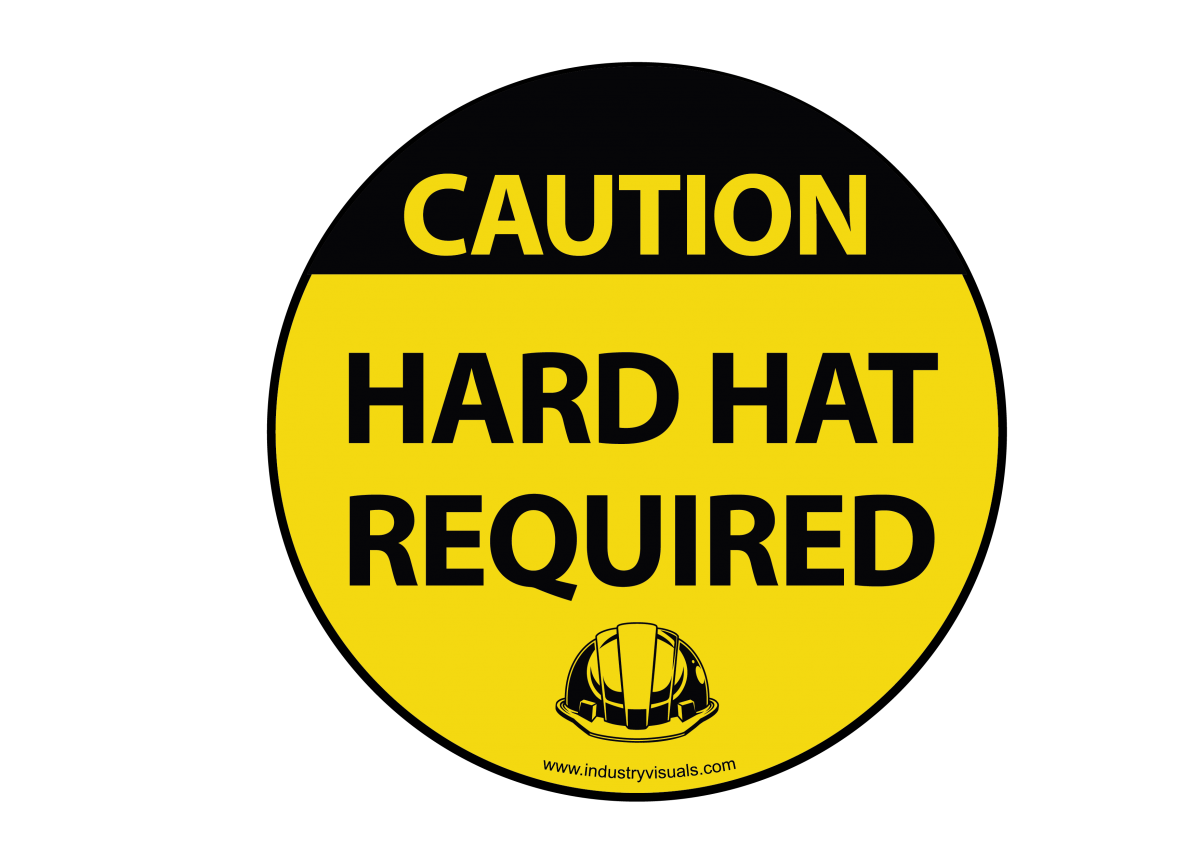Caution Hard Hat Required – Industry Visuals
