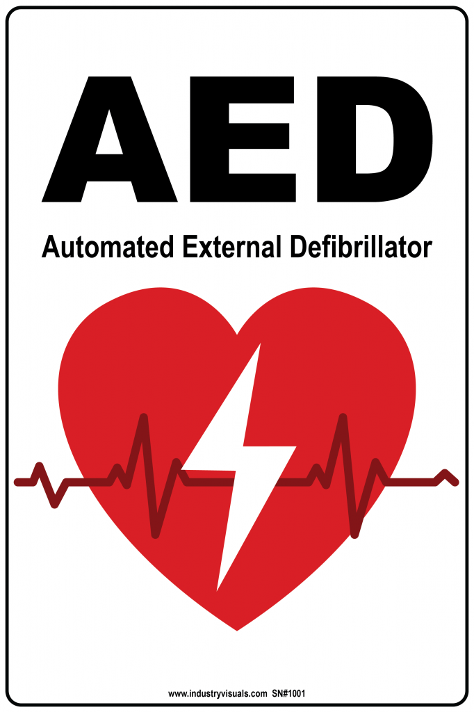AED Location Sign – Industry Visuals