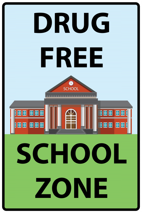 Drug Free School Zone | Industry Visuals